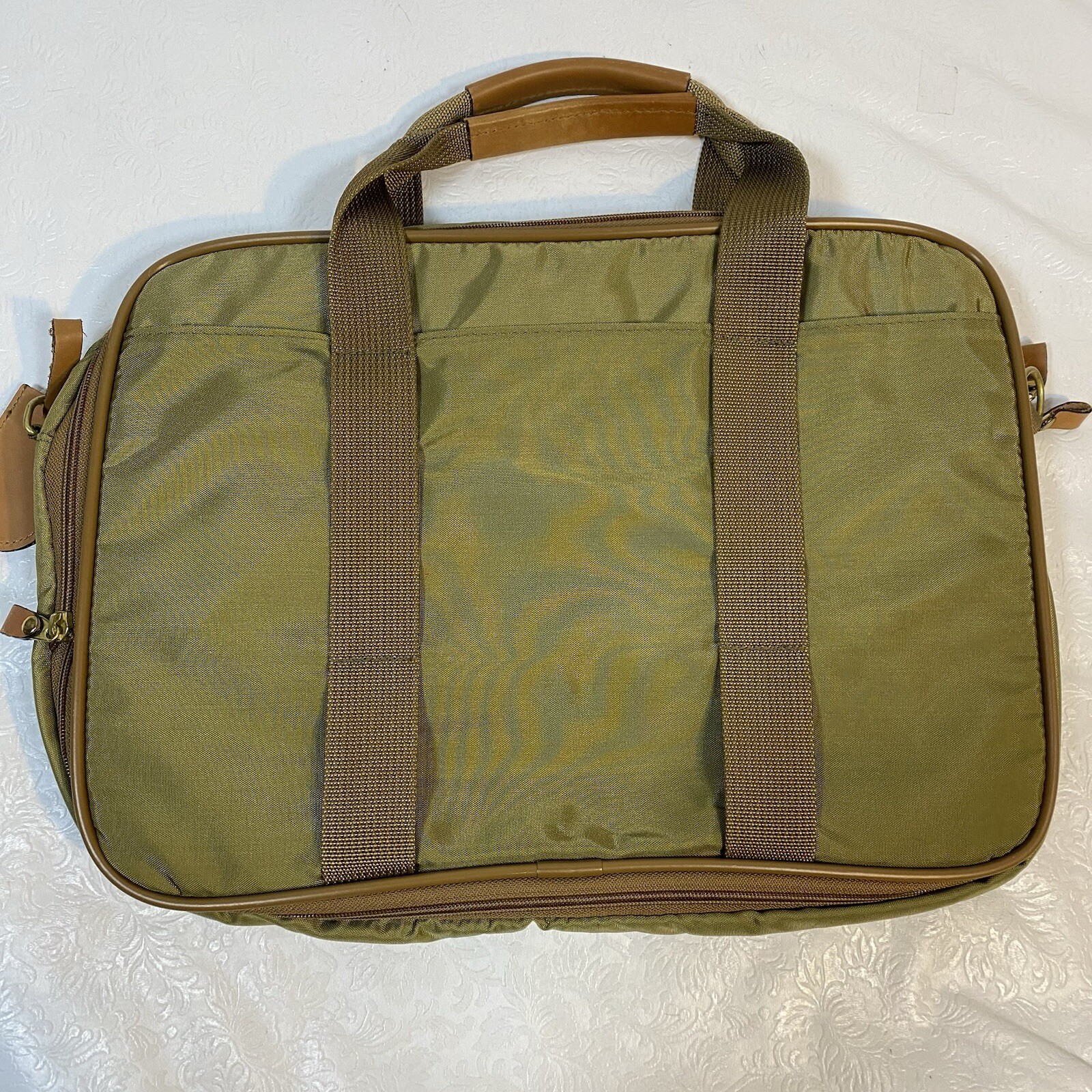 Hartmann Briefcase Laptop Bag Carry On Ballistic Nylon Leather NO ...