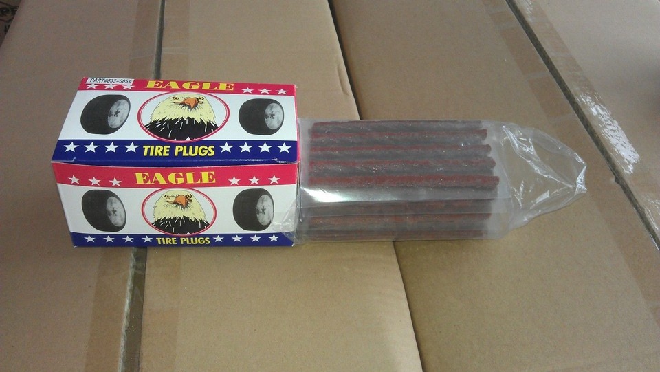 EAGLE Seal TIRE PLUGS 600 SEALS 100% SELF VULCANIZING TUBELESS TIRE ...