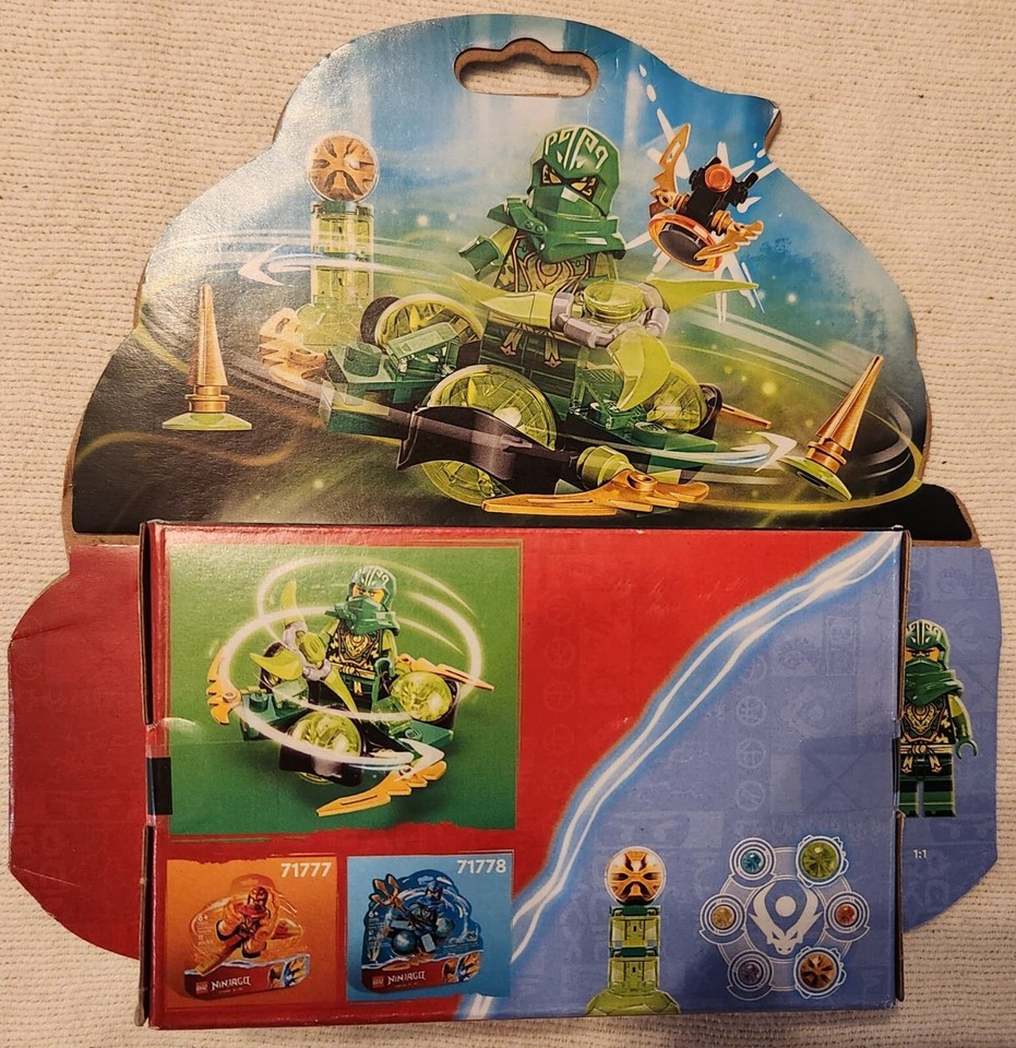 LEGO 71779 Lloyd's Dragon Power Spinjitzu Flip spinner Dragon's Rising ...