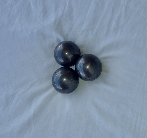 STEELIE MARBLE SOLID GIANT METAL MARBLES | eBay