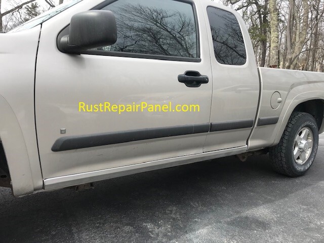 2004-2012 Chevrolet Colorado Canyon Extended Cab Rocker Panel Cover Kit ...