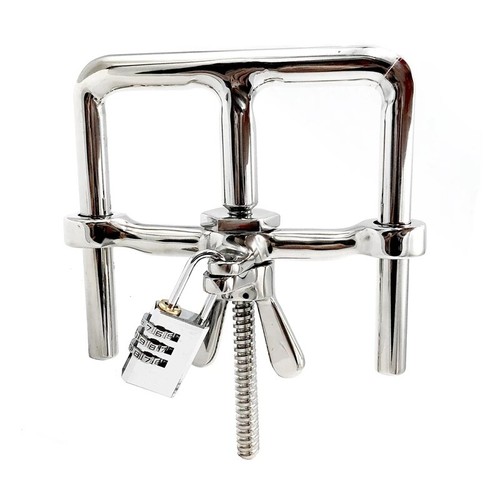 Metal Wrist Cuff Lock Accessories Stainless Steel Handcuffs Couples ...