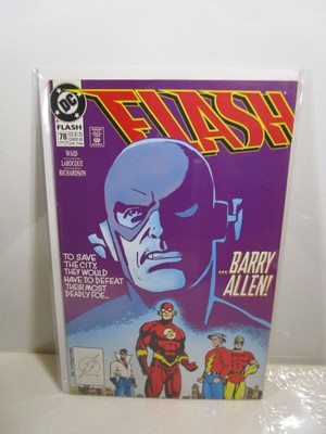 DC Comics The Flash #78 July 93 Comic Book KG Barry Allen | eBay