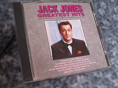 JACK JONES CD "JACK JONES GREATEST HITS" 1990 CURB RECORDS | eBay