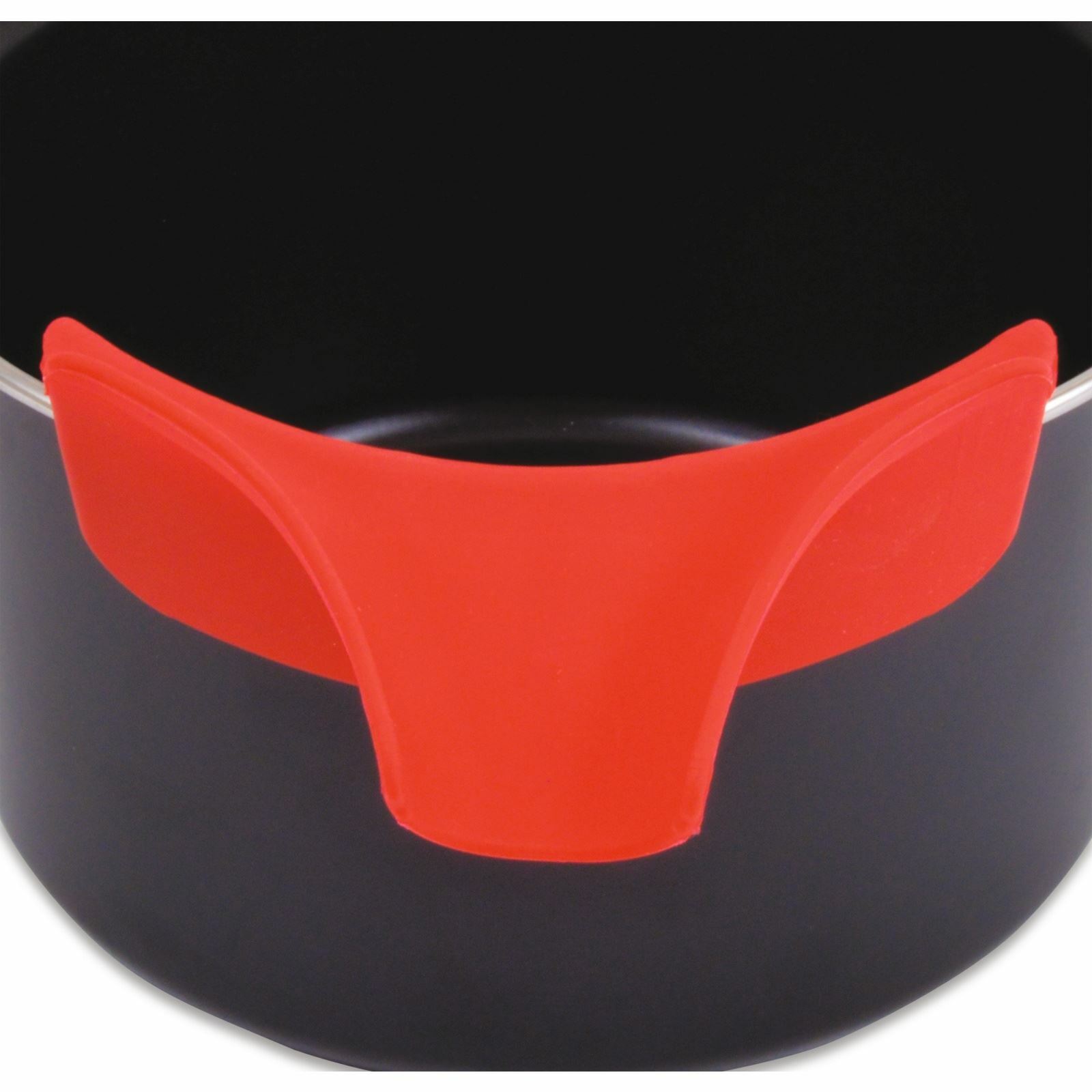 Silicone Slip On Pour Spout Pot Pan Easy Clip-on Liquid Pouring ...