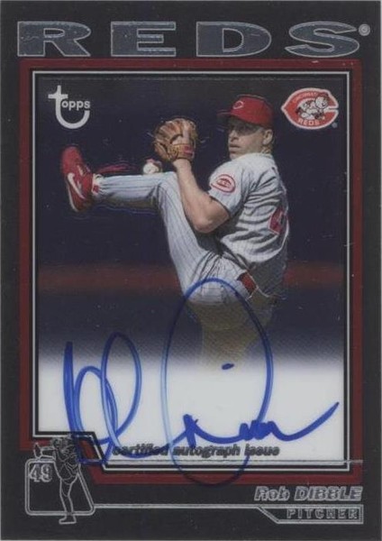2004 Topps Retired Signature Edition - Autographs #TA-RD Rob Dibble (AU ...