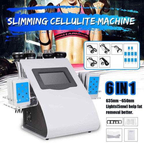 Vacuum Radio Frequency 6in1 Slimming Cellulite Machine 220V 40KHZ Body ...