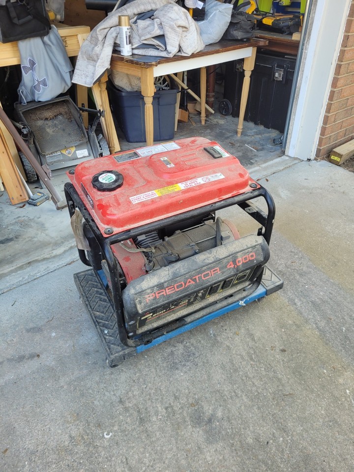 PREDATOR 4375 Watt Gas-Powered Portable Generator (131866-1 KO FRNT) | eBay