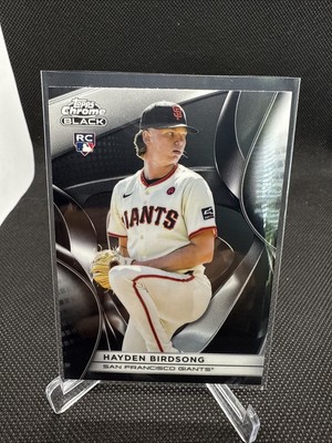 2025 Topps Chrome Black Hayden Birdsong RC Rookie Card | eBay