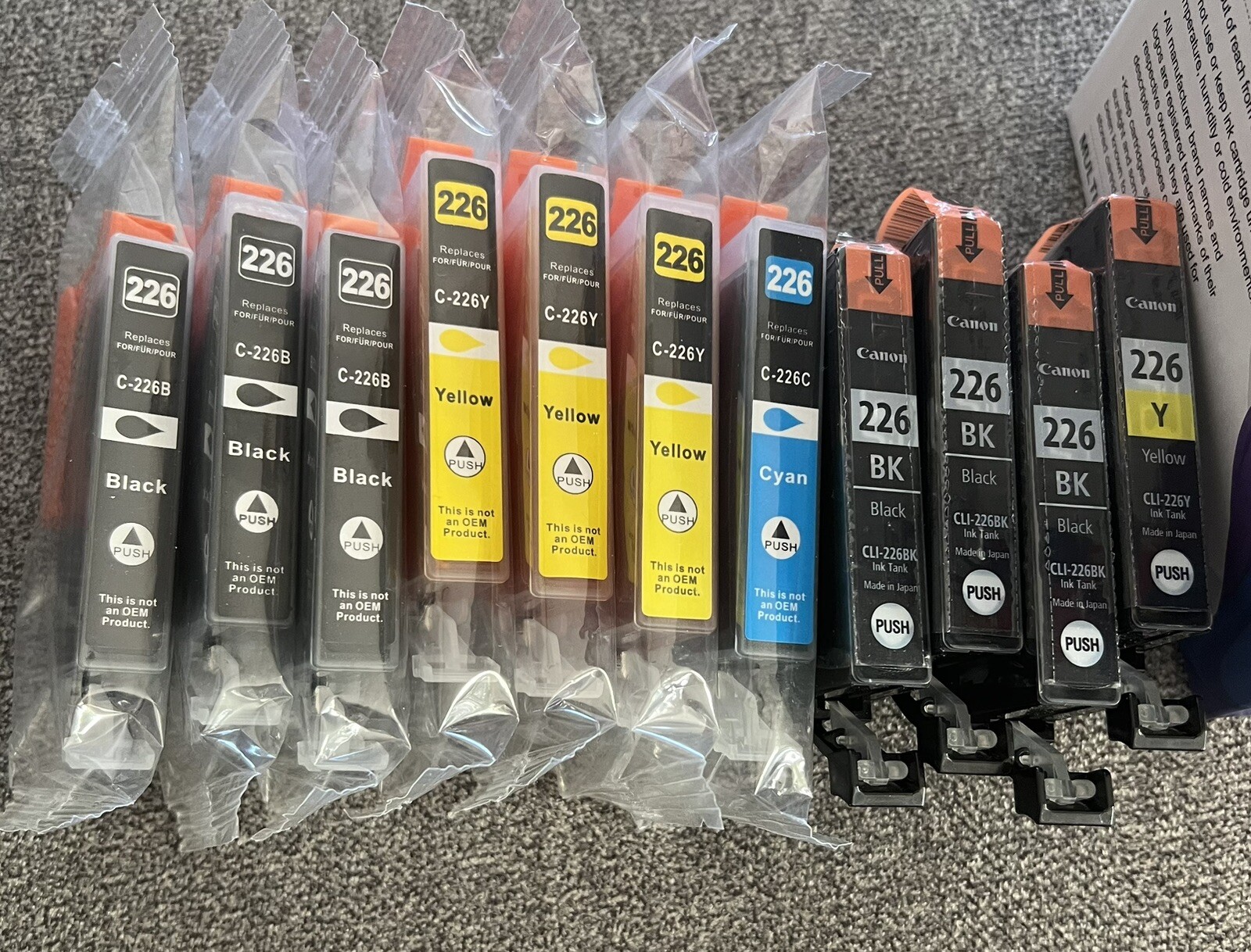 Refills For Cannon 226 Ink Bundle Of 11. | eBay