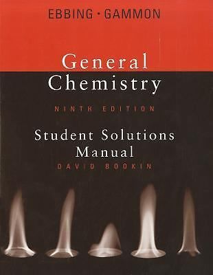 General Chemistry by Steven D. Gammon and Darrell D. Ebbing (2008 ...