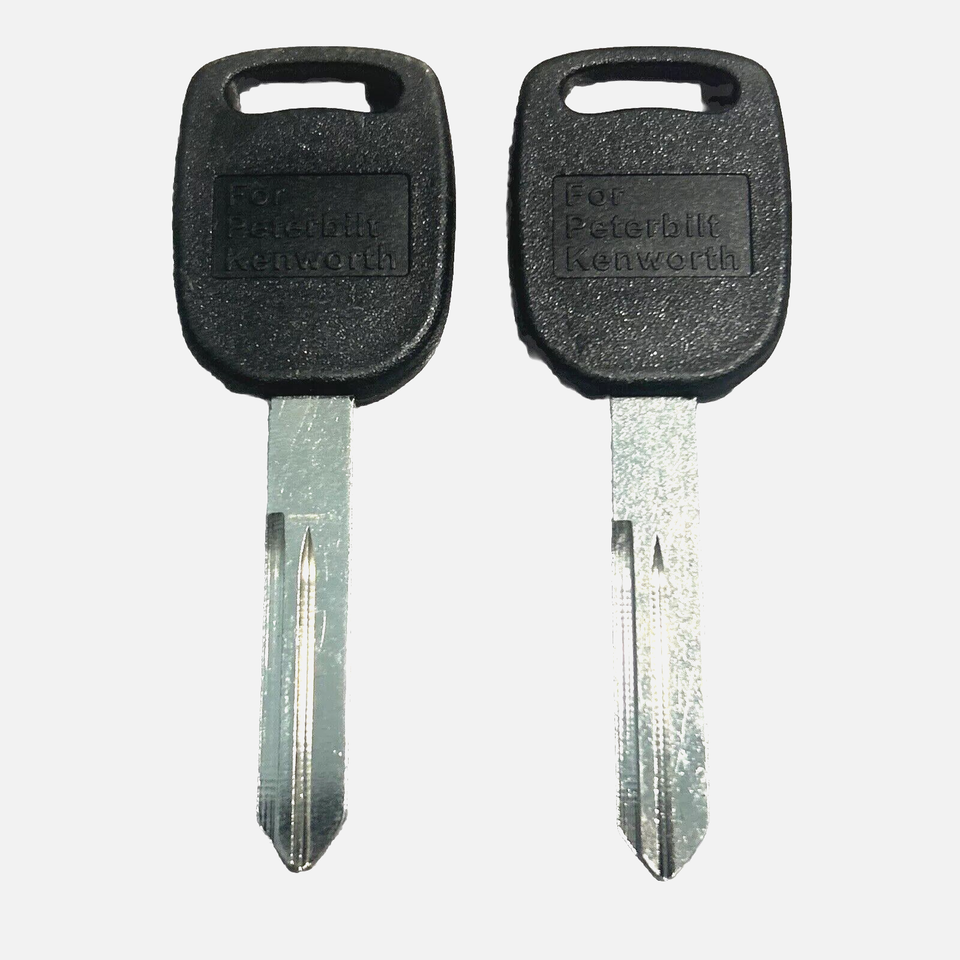 2 KENWORTH PETERBILT TRUCK KEY BLANKS K1995 B94-P (PLASTIC HEAD) SEMI ...