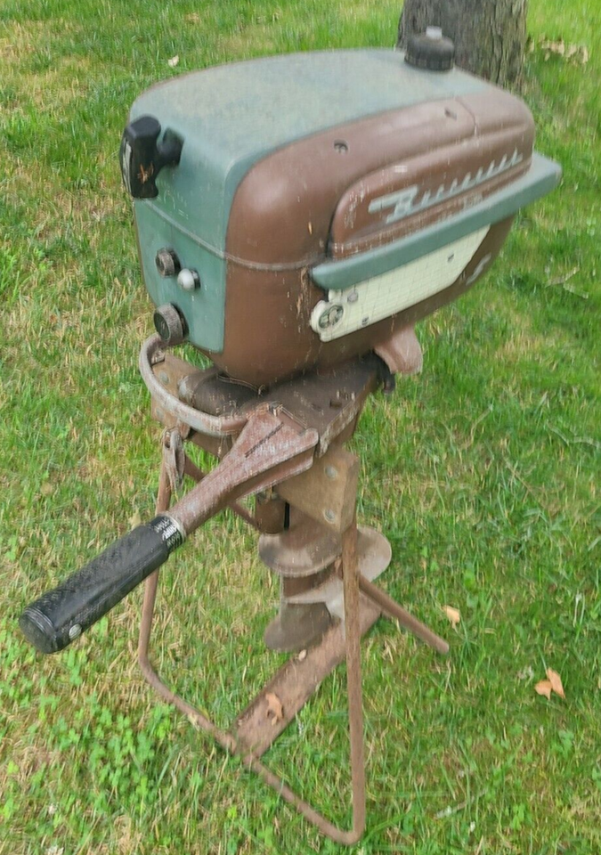 Gale Products Buccaneer 5hp Outboard Motor Model 5D12B Barn Find!!!! | eBay