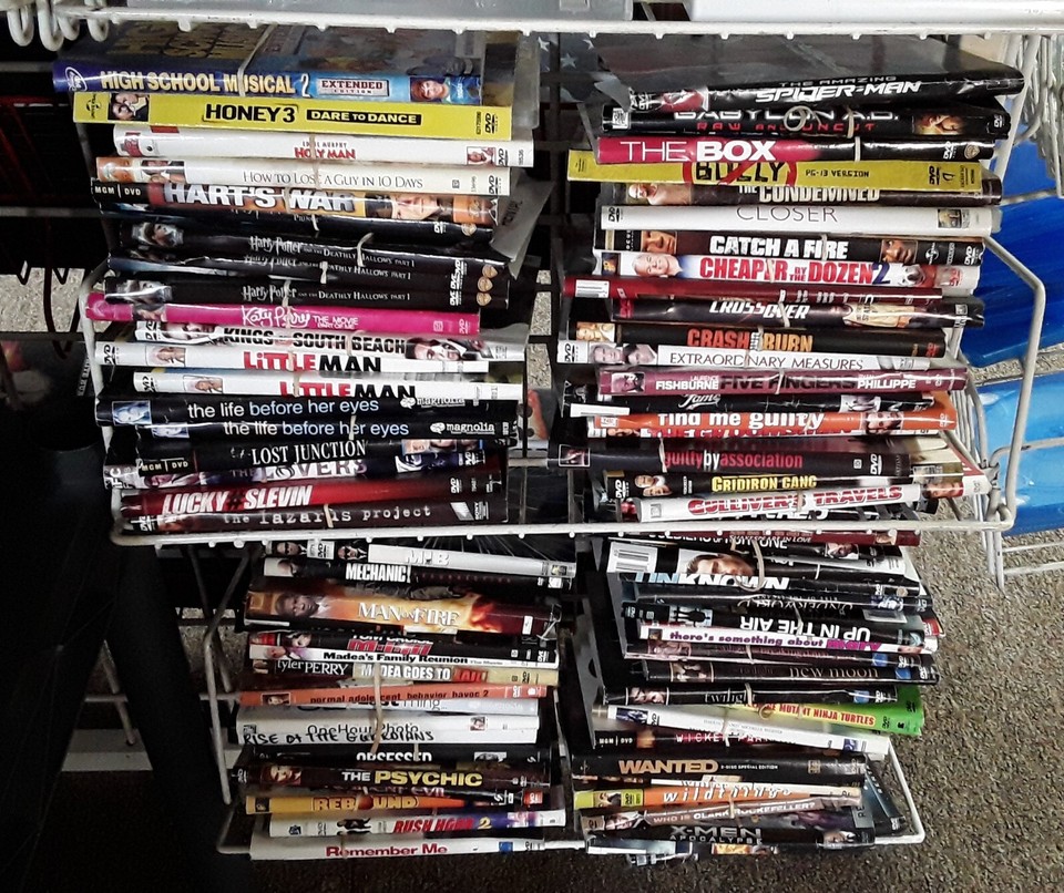 Lot of over 4000 DVDS Movies - Video Store Inventory Collection | eBay