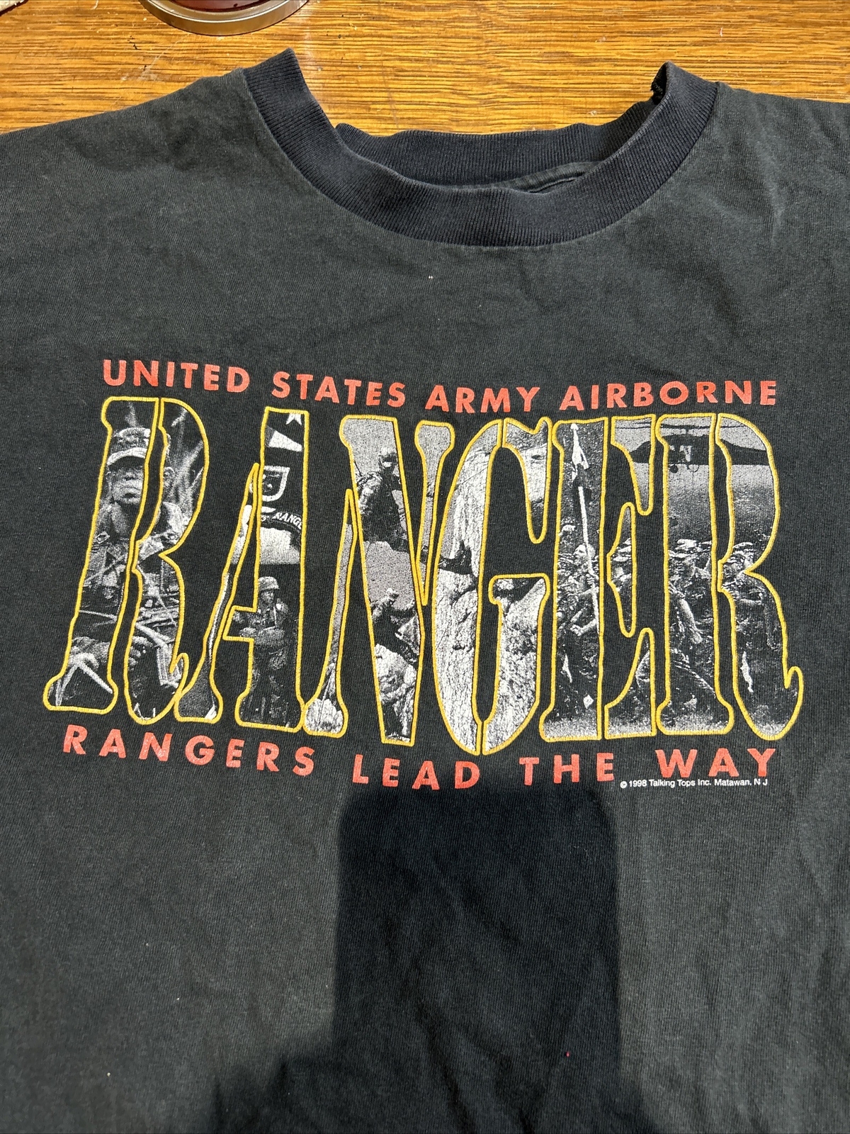 1998 U.S Army Airborne Ranger T Shirt - Gem