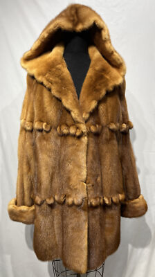 golden mink / yellow 7/8 coat reversible (78004) | eBay