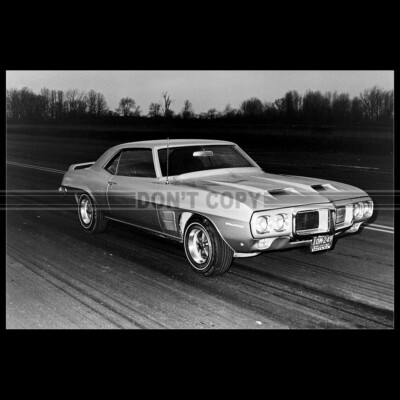Photo A.019171 PONTIAC FIREBIRD TRANS AM PROTOTYPE 1969 | eBay