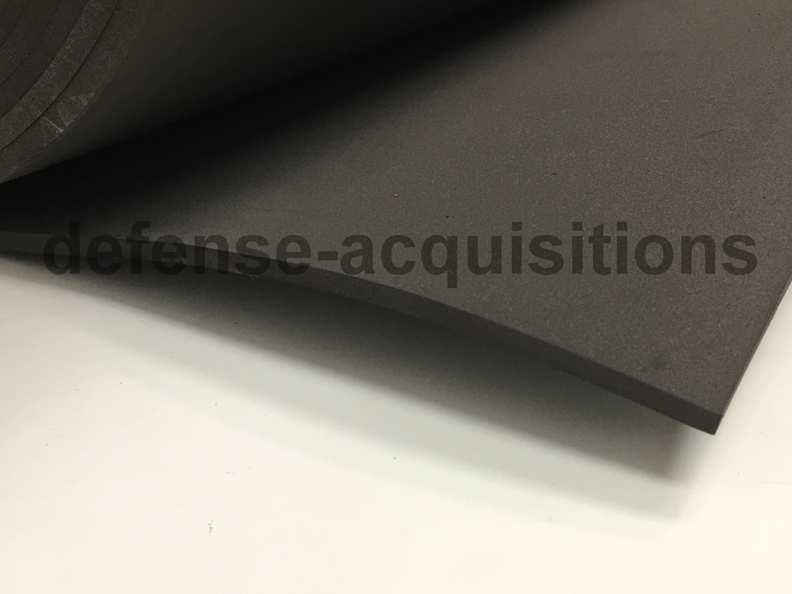 Neoprene Foam Closed Cell Sponge SBR EPDM Foam 1/4" thick x 42" x 12 ...