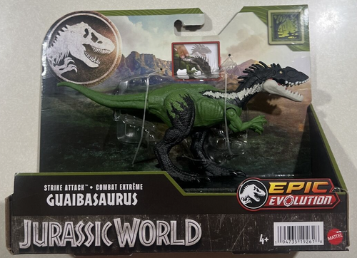 NEW 2023 Jurassic World Epic Evolution Guaibasaurus Strike Attack ...
