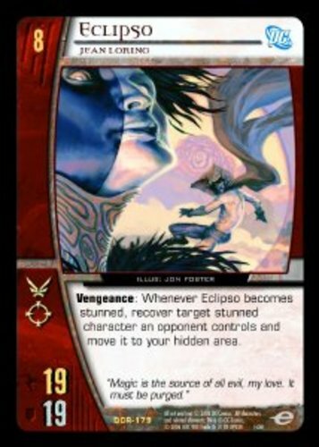 VS System: Eclipso, Jean Loring - Foil [Played] DC Infinite Crisis TCG CCG Class | eBay