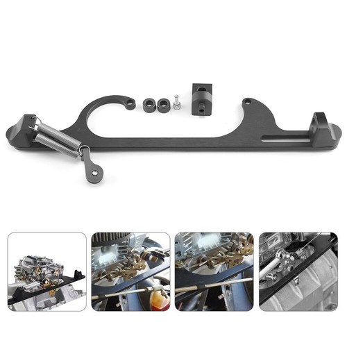 ⭐Throttle Cable Carb Bracket Aluminum For Holley 4150 4160 Carburetor ...
