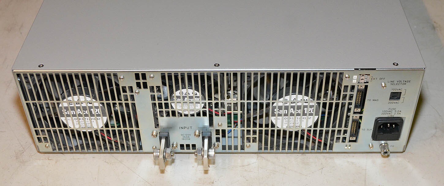 Fujitsu EUL-1800L SLV Electronic Load Tester 0-500VDC @ 1800 Watts | eBay