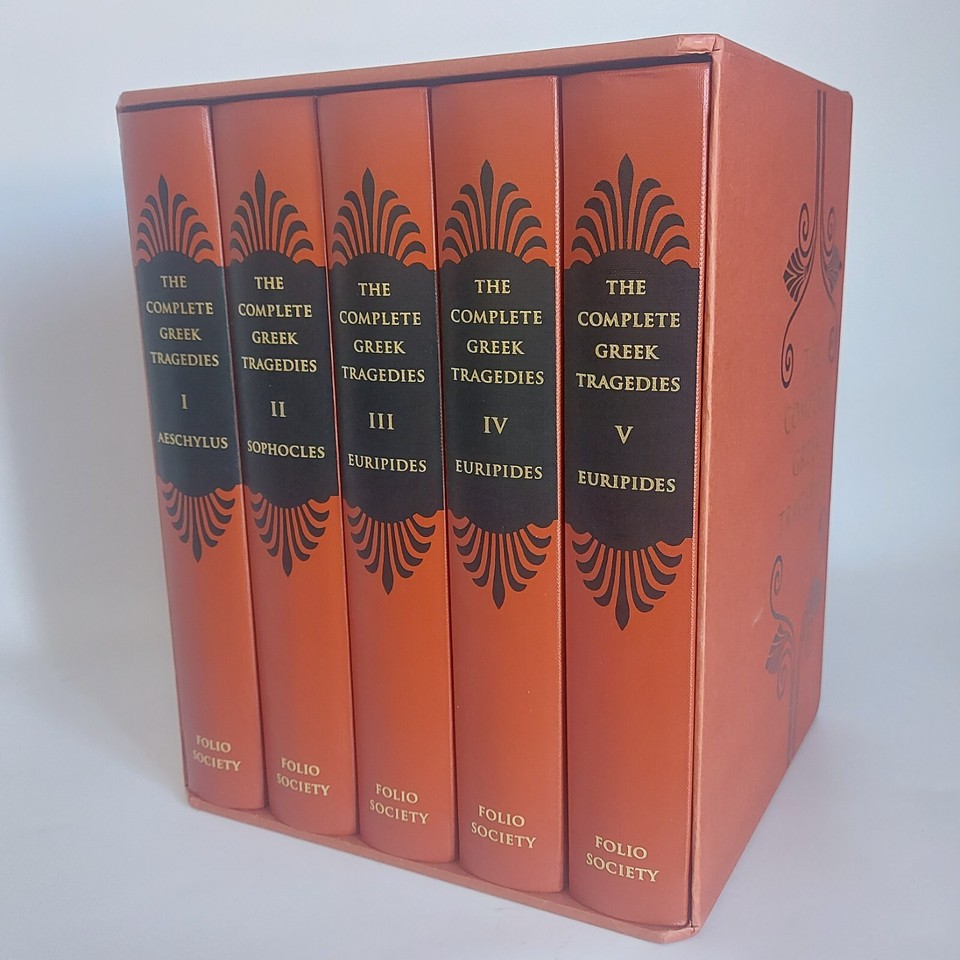 The Complete Greek Tragedies - 5 Volume Set - Folio Society | eBay