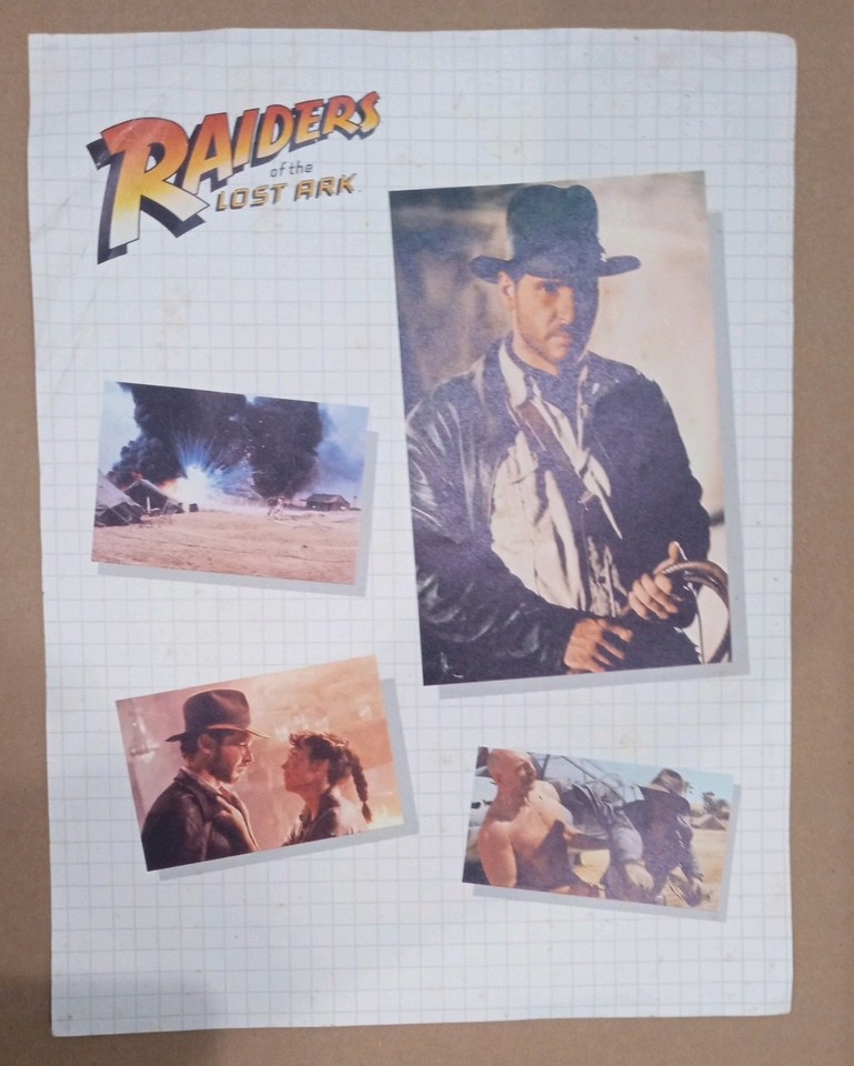 Raiders Lost Ark Vintage 1981 Indiana Jones Spielberg Lucas 8x10 8 ...