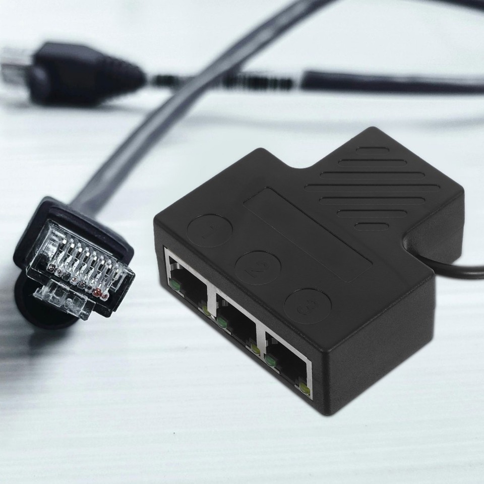 High Speed Either Network Splitter Gaming Ethernet Cable Splittter ...
