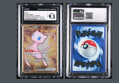 Mew ex 205/165 SV 151 UPC Gold Metal CGC 9.5 | eBay