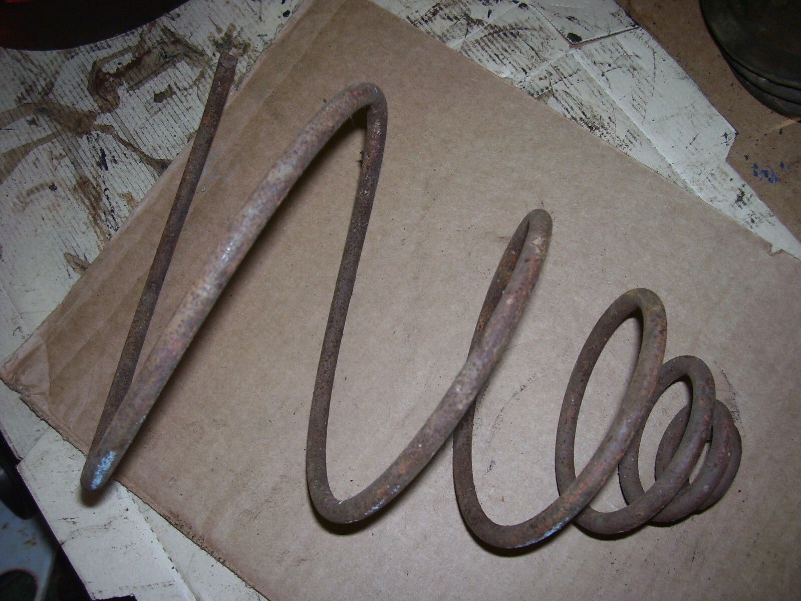 VINTAGE MCCORMICK FARMALL H TRACTOR -SEAT SPRING | eBay