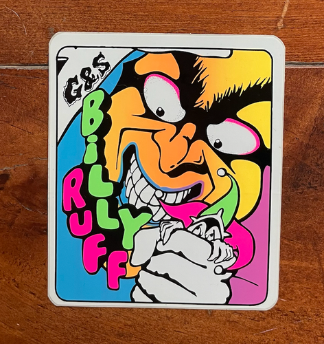 VTG BILLY RUFF 1980s G&S Gordon and Smith skateboards sticker | eBay