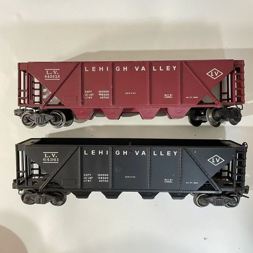 Lionel Postwar 6436-1 & 6436-25 Lehigh Valley O Gauge Set of 2 | eBay