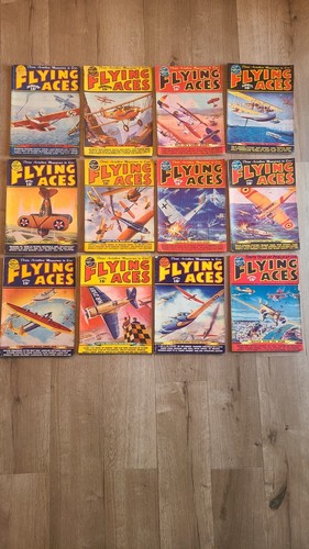Vintage FLYING ACES Original Magazines. Jan-Dec 1937 all 12 issues | eBay
