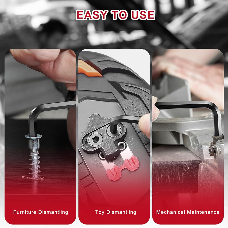 35-Piece Allen Wrench Sets Metric and Standard Hex Key Set, Allen Key ...