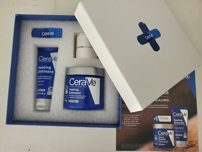 Cerave Healing Ointment Bundle - New in box - full size - bandaids and ...