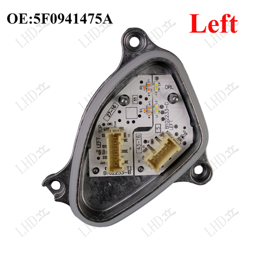 Left LED Headlight DRL LED Moudle 5F0941475A For Seat Leon Cupra 2017 ...