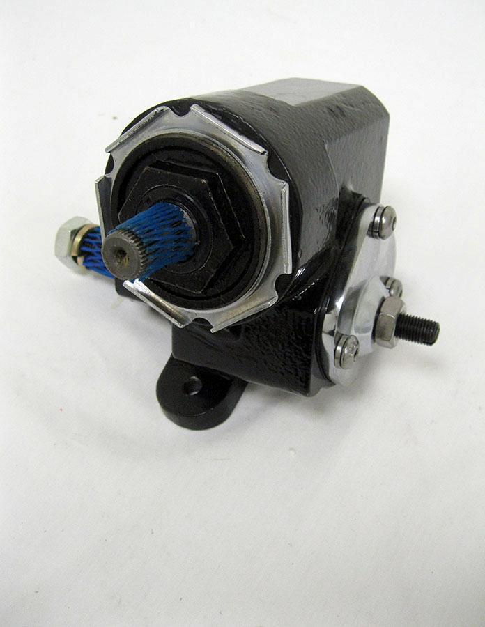 STEEL T-BUCKET STYLE REVERSED STEERING BOX QUICK RATIO 20:1 RAT ROD ...