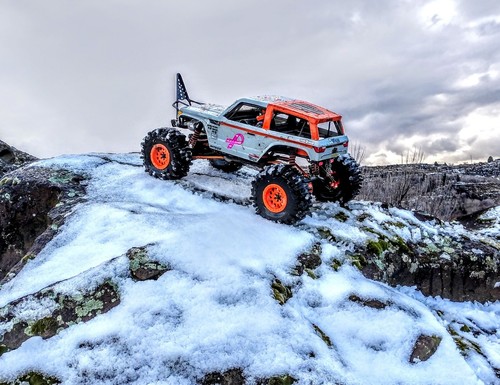 Xtra Speed Steel V Front Bumper Winch Mount Shackle Axial Wraith #xs ...