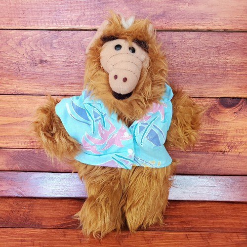 Vintage ALF Plush Hand Puppet Hawaiian Shirt Burger King 1988 | eBay