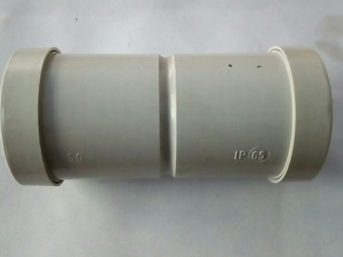 Connector Sleeve Pipe 50 Mm Ip 65 Waterproof, For Rigid Pipes | eBay