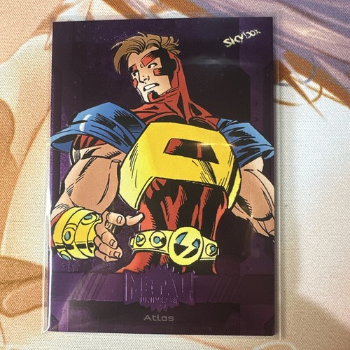 2024 UD MARVEL METAL AVENGERS #81 ATLAS PURPLE FX 070/199 | eBay