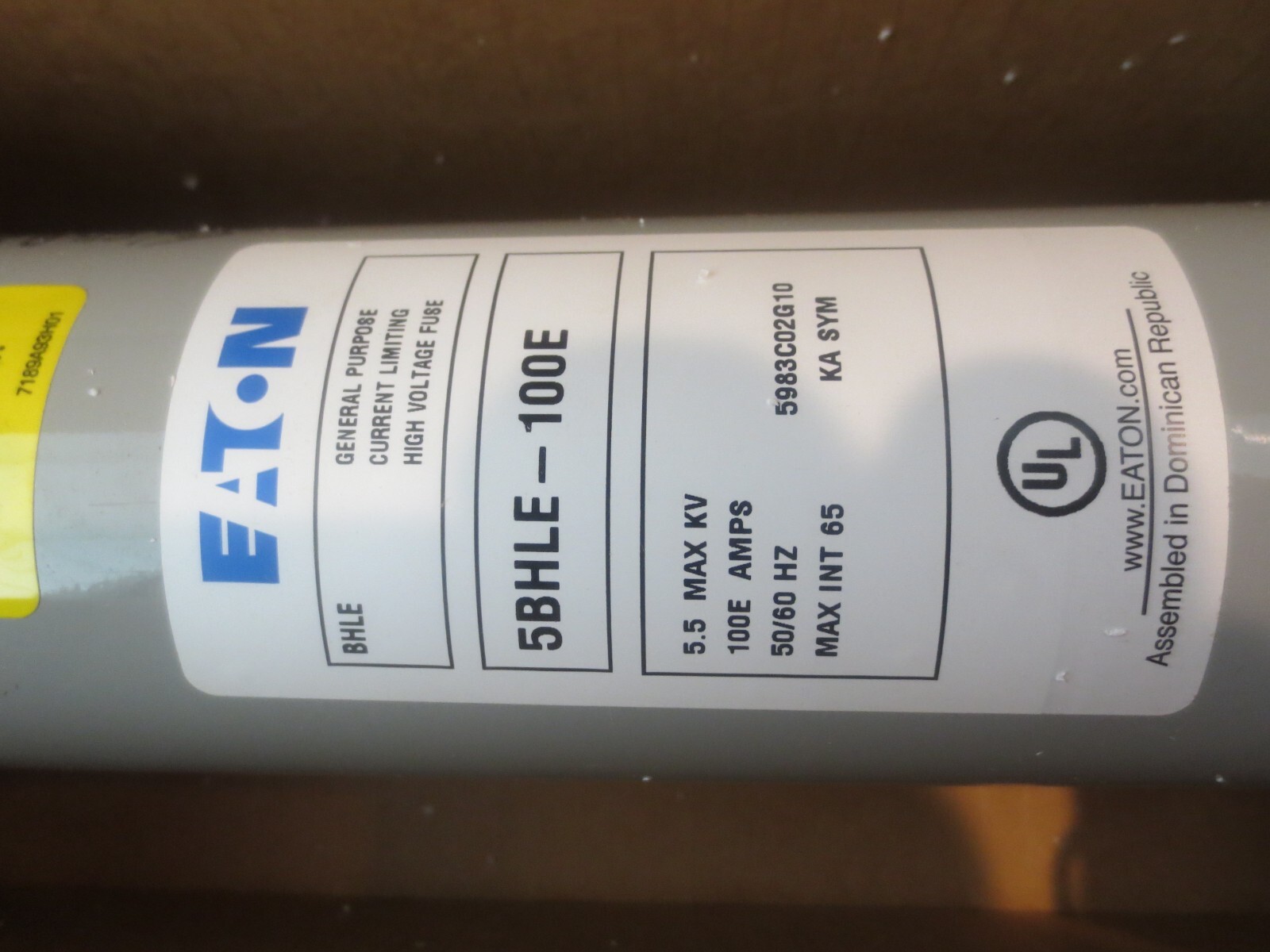 EATON 5BHLE-100E SINGLE BARREL FUSE | eBay