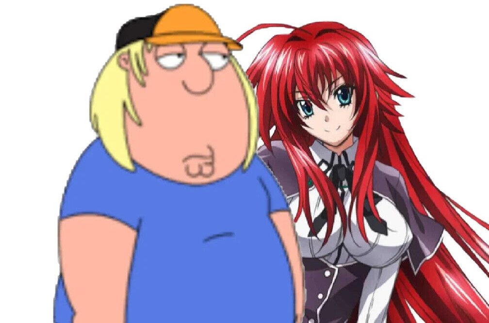 Rias Gremory Chris Griffin High School DxD Family Guy 6" Car Decal Sticker | eBay