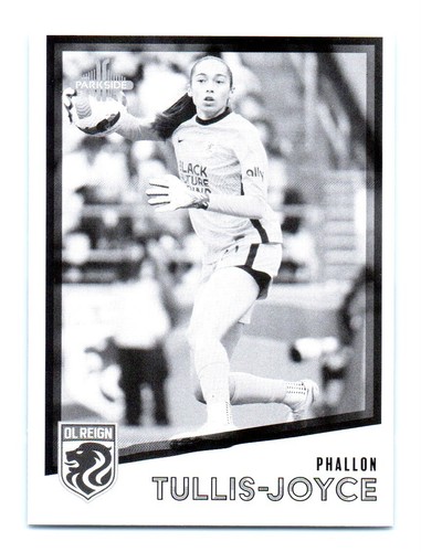 2023 Parkside NWSL Black & White Phallon Tullis-Joyce OL Reign #150 | eBay