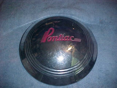 Pontiac 1935 Chrome Dog Dish Bowl Hubcap for 16" Artillery Wheel Cap ...
