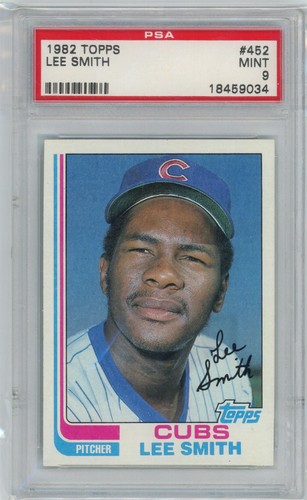 1982 Topps Baseball LEE SMITH #452 RC Rookie Cubs PSA 9 MINT L349 | eBay
