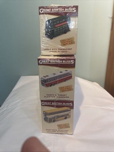 ATLAS NEW GREAT BRITISH BUSES 1:76 DIE CAST SCALE REPLICA - Lot of ...