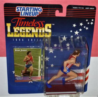 1996 BRUCE JENNER Timeless Legends 1976 Olympics starting lineup ...