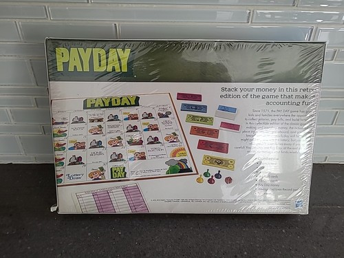 Hasbro Retro Series Payday Board Game 1975 Edition Collectible for sale ...